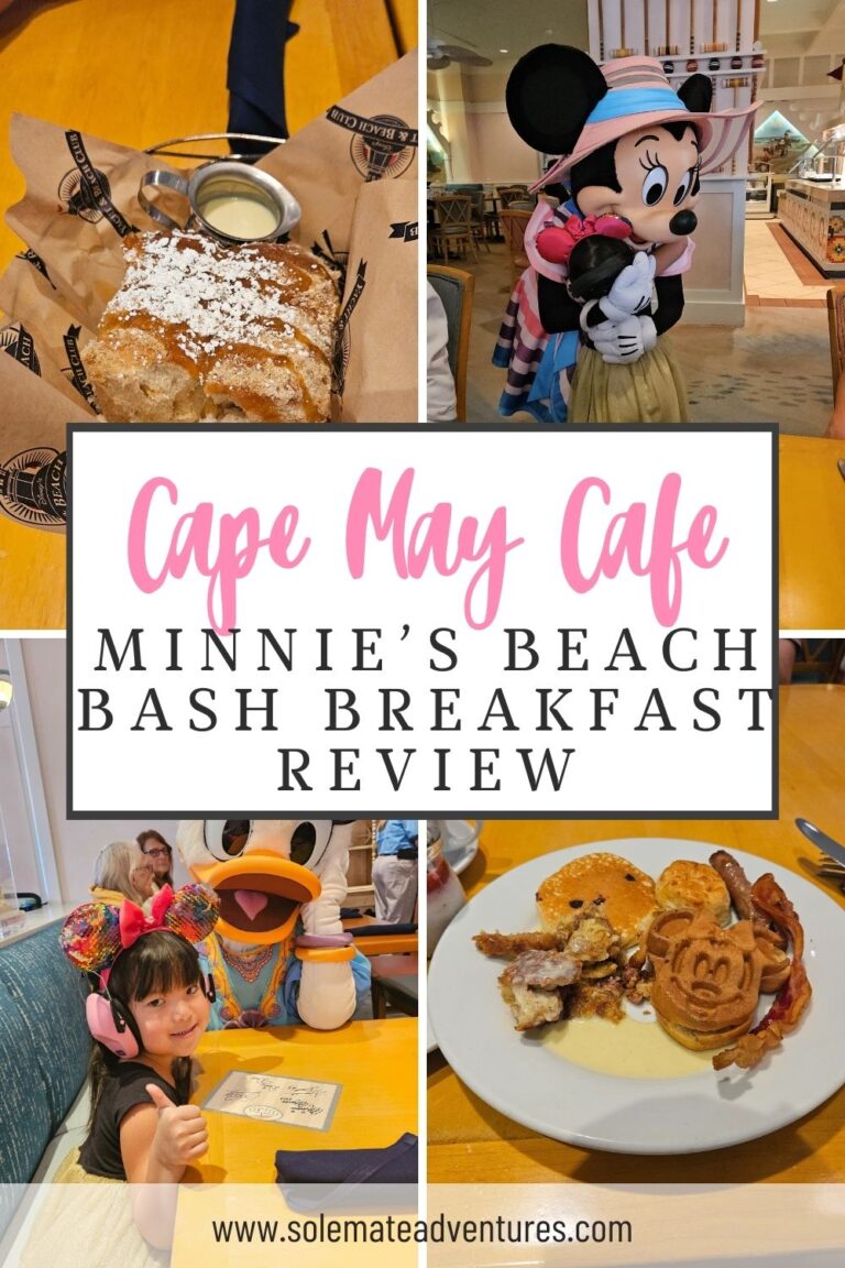 Cape May Cafe Breakfast Review - Meeting Minnie and Friends! - Solemate ...