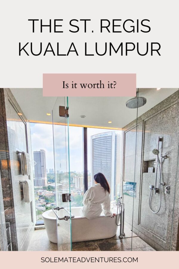 Review: The St. Regis Kuala Lumpur (Upgrade to the St. Regis Suite ...